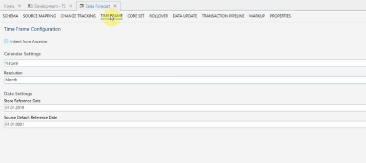 How To Set Up Time Frame | Profitbase Docs